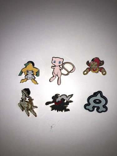 lot of 6 Pokémon pins Official Pokémon Company | eBay