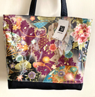 Handmade Floral Print Big Tote Bag Yancha by Shuko Akune USA New | eBay