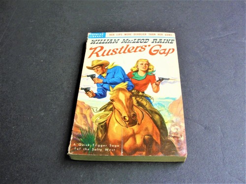 Rustlers' Gap by William MacLeod Raine, Popular Library-1944 Paperback ...