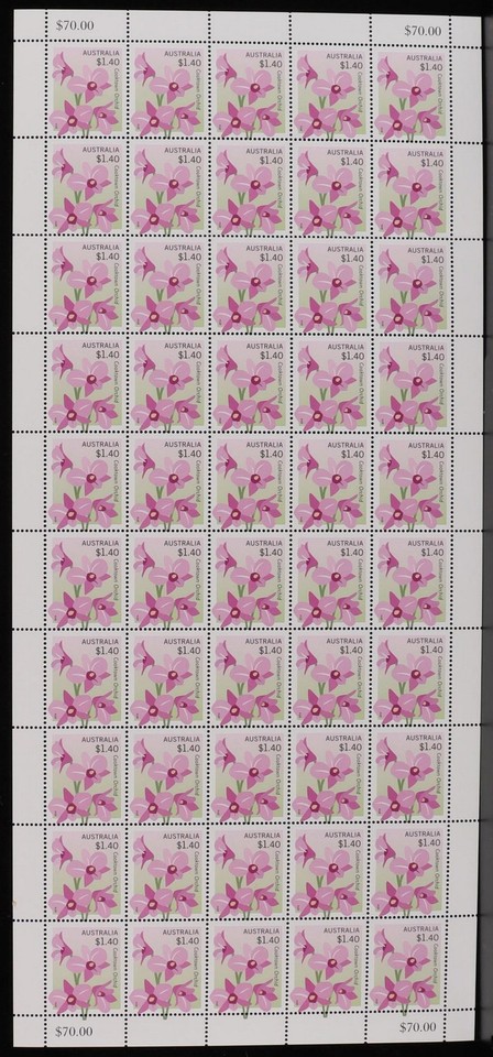 AUSTRALIA 2014 Flowers set 70c-$3.50 sheets. MNH **. SG 4130-36. (4 ...