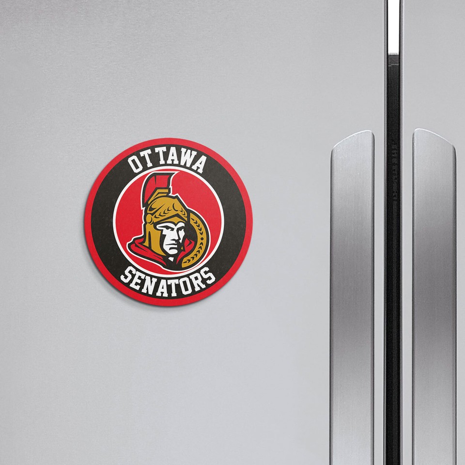 Ottawa Senators NHL | 4'' X 4'' Round Decorative Magnet | eBay