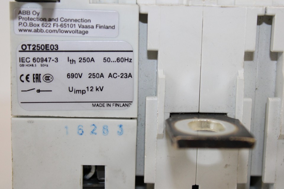 ABB OT250E03 Switch Disconnector | eBay