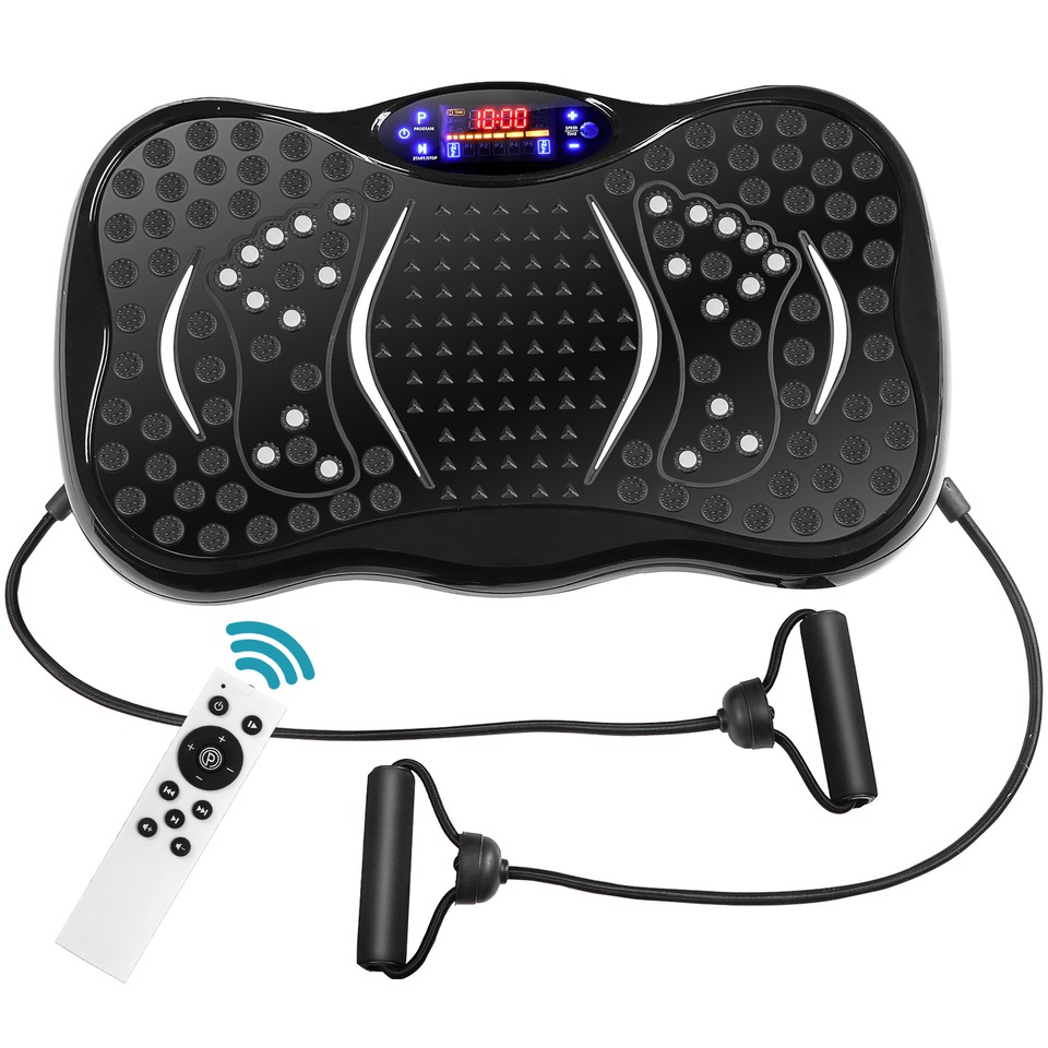 Vibration Plate Exercise Machine Whole Body Vibration Platform w/Remote ...