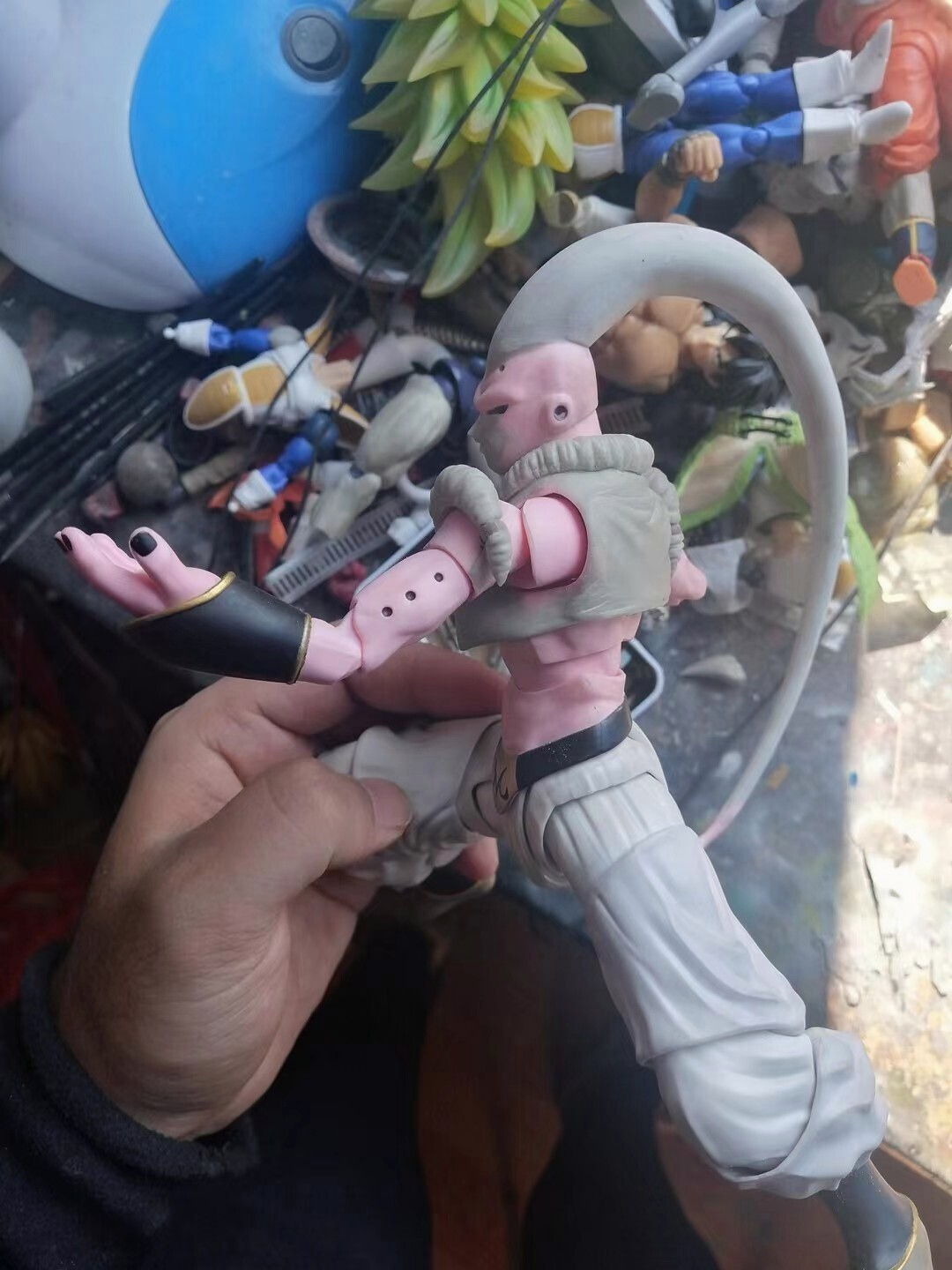 CUSTOM Dragon Ball shf Majin Buu Action Figure PREORDER | eBay