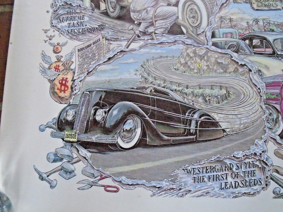 DEVIL WITH A HAMMER HELL TORCH ROBERT WILLIAMS POSTER 35x23 | eBay