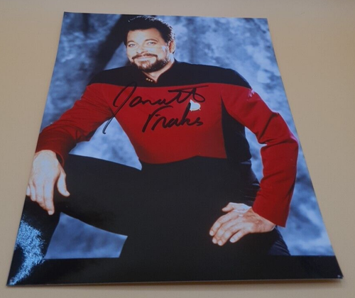 Jonathan Frakes Star Trek Next Generation William Riker Signed ...