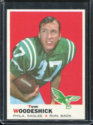 1969 Topps Football # 198 Tom Woodeshick (EX-MT) Excellent to Mint | eBay