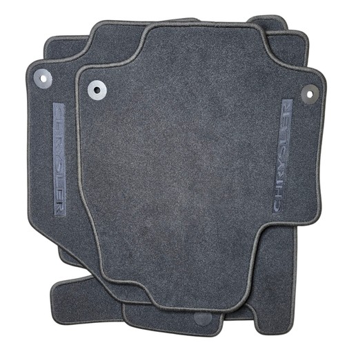 Chrysler Pacifica 2017-2024 Black Carpet Floor Mats Set of 4 OEM ...