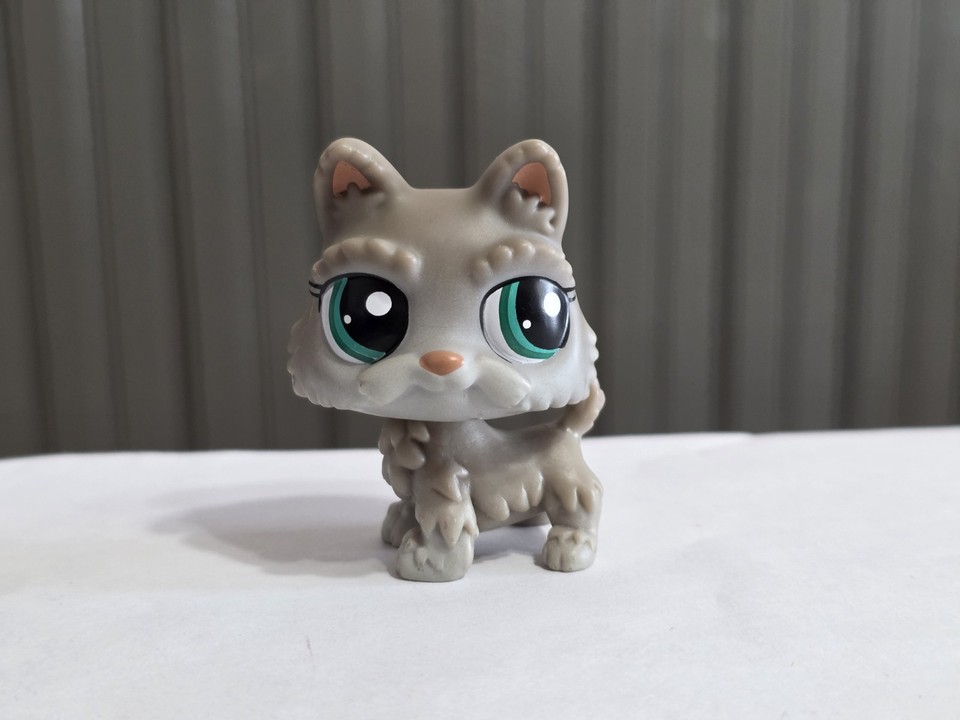 Littlest Pet Shop Gen 7 Series 2 Westie Dog #81 Grey White Frost Aqua ...