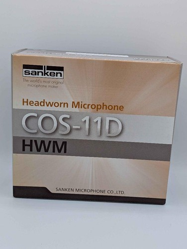Sanken COS-11D Lavalier Microphone Beige Headset Used for TV Video Presentation | eBay Australia