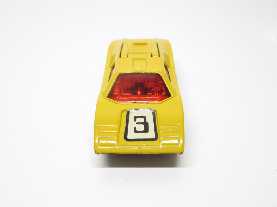 MATCHBOX SUPERFAST #27 1973 YELLOW LAMBORGHINI COUNTACH MINT MINUS | eBay
