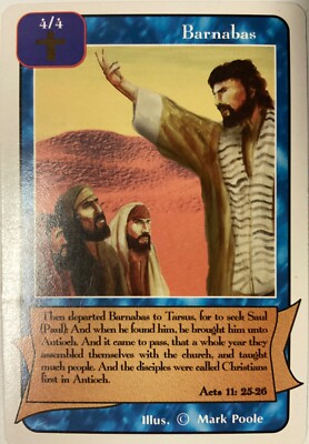 Redemption CCG Limited Barnabas Uncommon EXCELLENT Cactus Game Designs ...