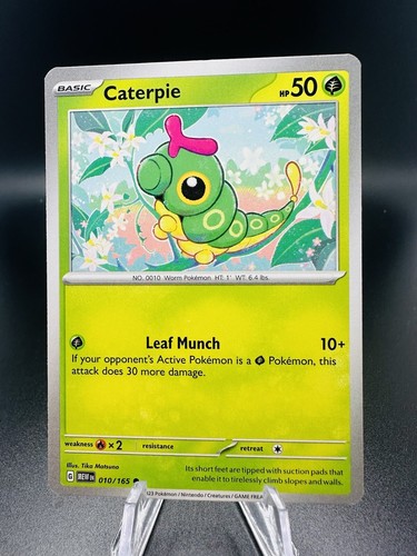Pokemon TCG - Caterpie 10/165 - English 151 2023 | eBay