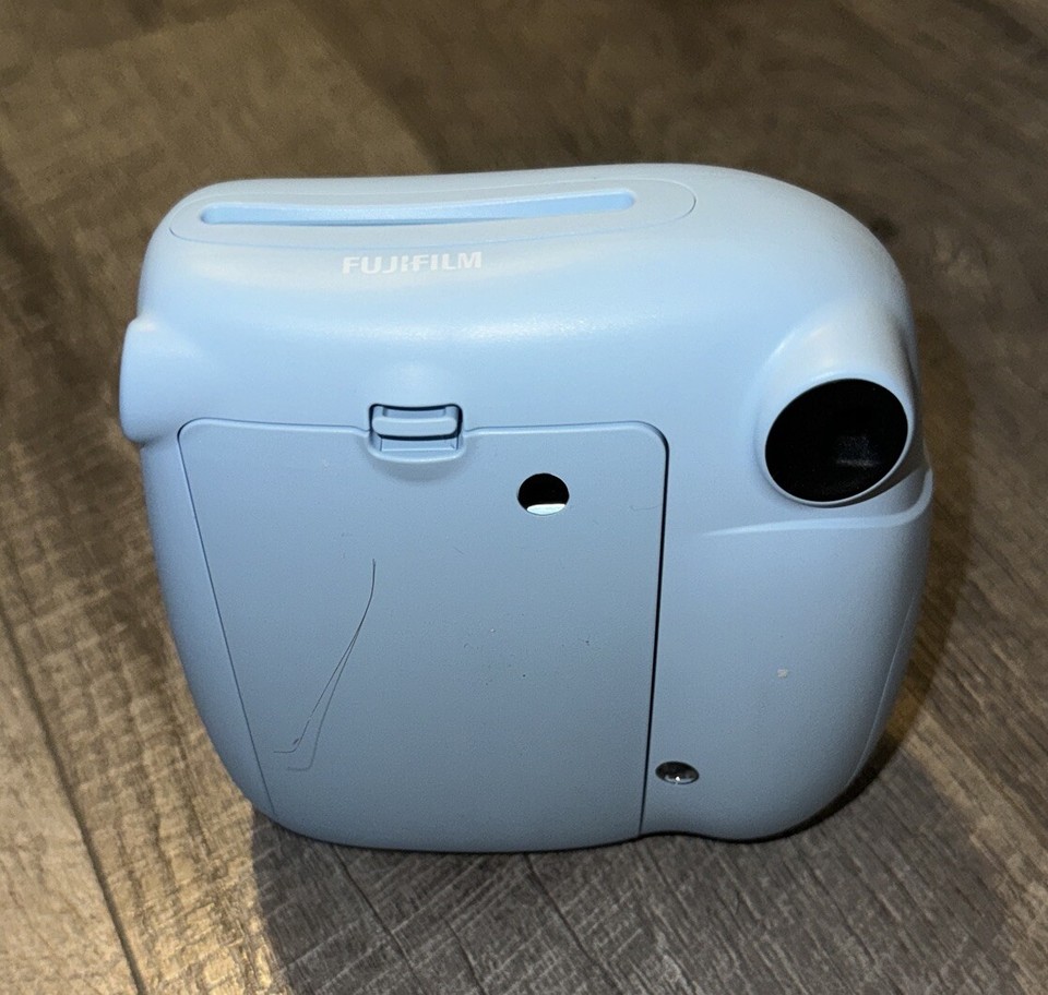 Fujifilm Instax Mini 7+ Instant Camera - Light Blue w/ 1 - 10 Sheet ...