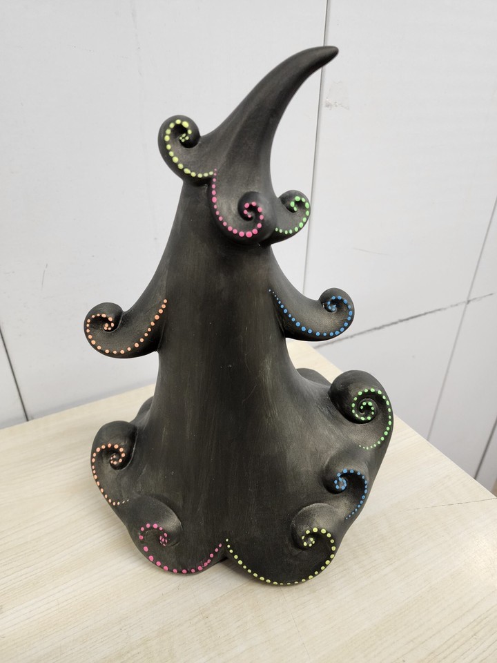 Vtg Mid Century Ceramic Jolly Green Glaze Christmas Tree MAYCO 12" | eBay