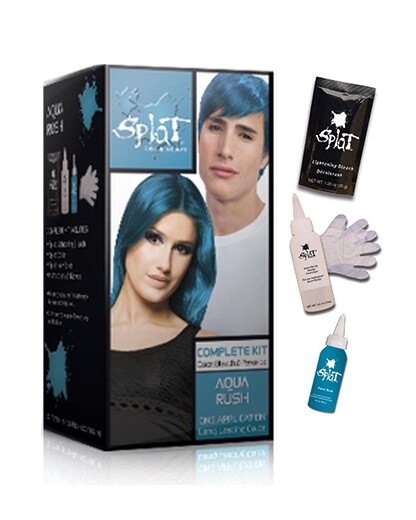 [SPLAT] REBELLIOUS COLORS SEMI PERMANENT COMPLETE KIT OMBRE HAIR DYE | eBay