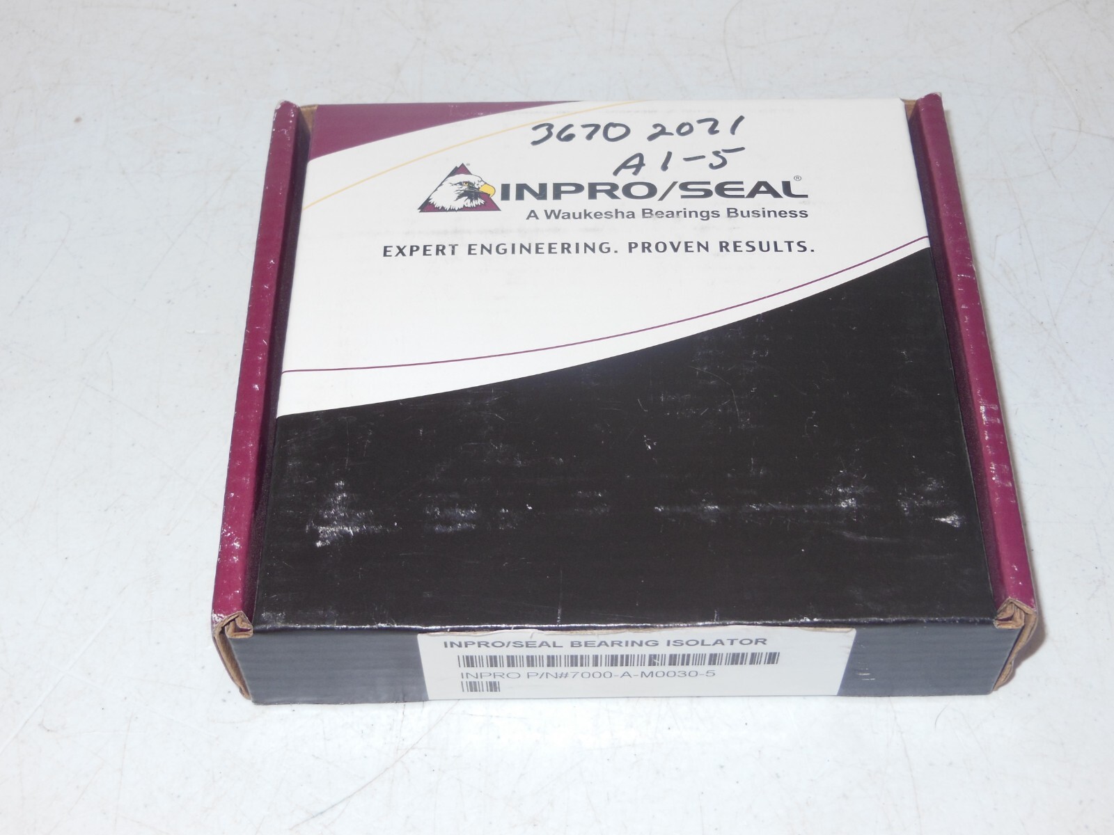 Inpro/Seal 7000-A-M0030-5 Bearing Isolator 2.750 Shaft x 3.750 Bore ...