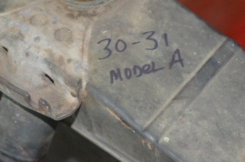 Vintage 1930 1931 Ford Model A Radiator Original Copper / Brass Tanks ...