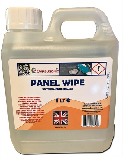 Panel wipe water based degreaser Pre Paint wipe 1 litre removes ...