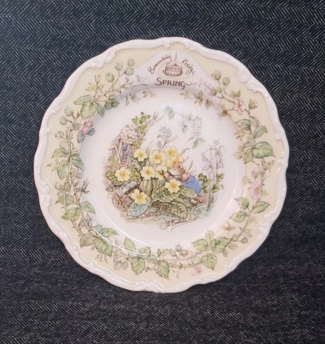 Brambly Hedge "Spring" by Royal Doulton Plate | eBay