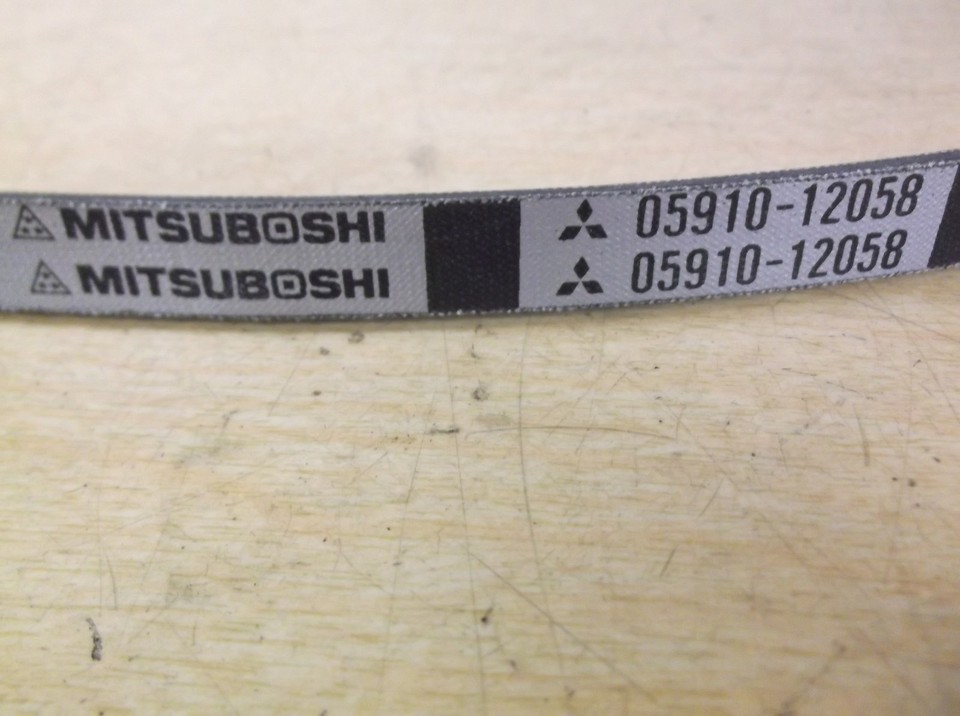 NEW Mitsubishi 05910-12058 Forklift Fork Lift Truck Belt *FREE SHIPPING ...