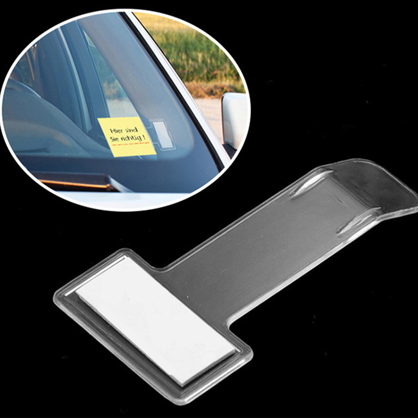 Car Permit And Ticket Holder - Avoid Parking Fines Sticker Ticket ...