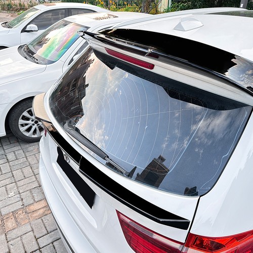 Gloss Black Rear Trunk Middle Flap Spoiler Wing For BMW X3 F25 2011 ...