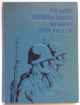 1964 U.S. ARMY BASIC SCHOOL YEARBOOK, CO. M, 1st BRG., 3D BN, FORT POLK ...