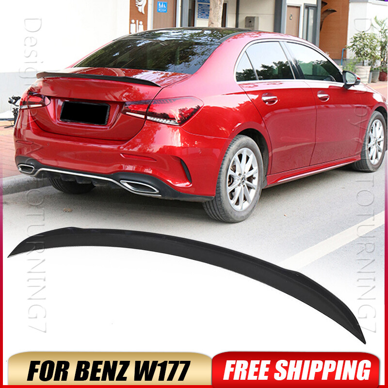 For Mercedes-Benz W177 A220 V177 A35 AMG 2019UP Rear Trunk Spoiler Boot ...