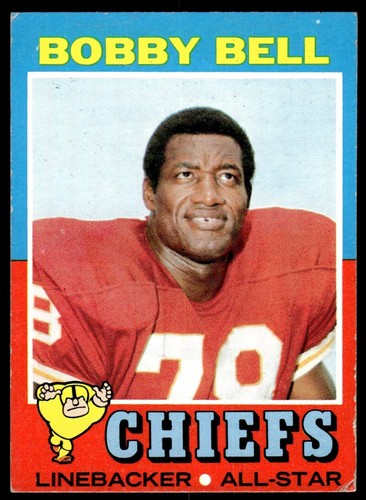1971 TOPPS BOBBY BELL KANSAS CITY CHIEFS #35A | eBay