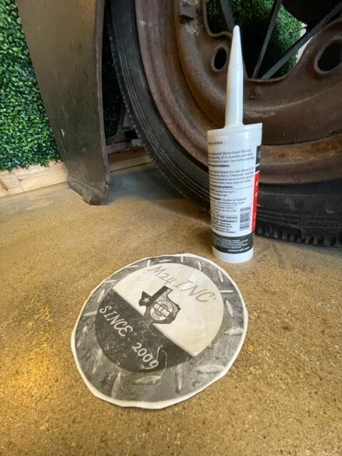 (1) Genuine OEM TA31 Ford Motorcraft RTV Silicone Sealant Grey Oil Pan ...