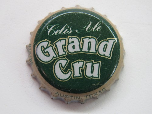 BEER Bottle Crown Cap: CELIS Brewing Grand Cru ~ Austin, TEXAS From ...