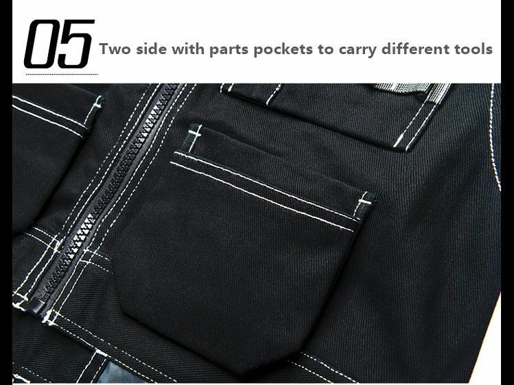 Tool Vest Technician Workwear Multi Pocket Electrician Carpenter ...