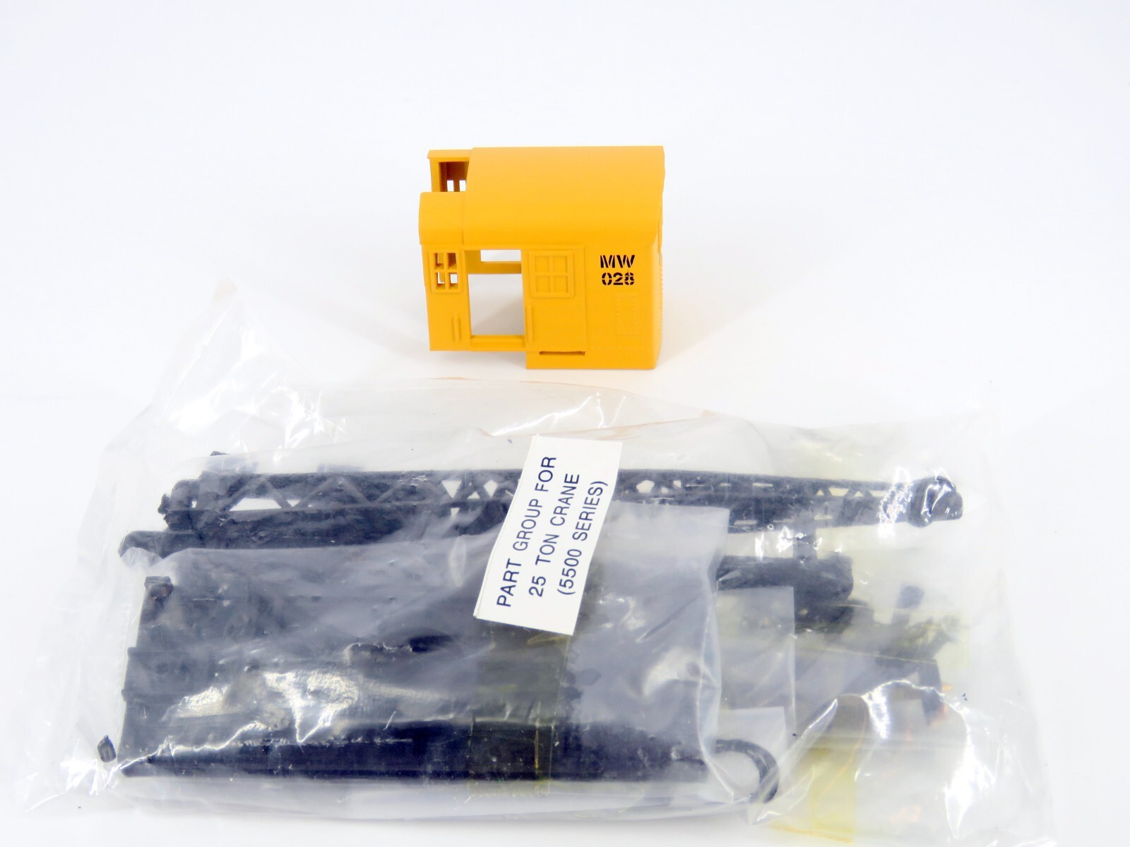 MOW TRAINS HO Walthers MAINT-OF-WAY 25-Ton Crane MW #028 Work Train KIT ...