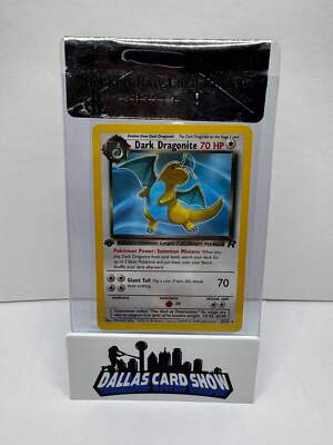 Pokemon Team Rocket Dark Dragonite 1st Edition 22/82 BRCR 9 | eBay