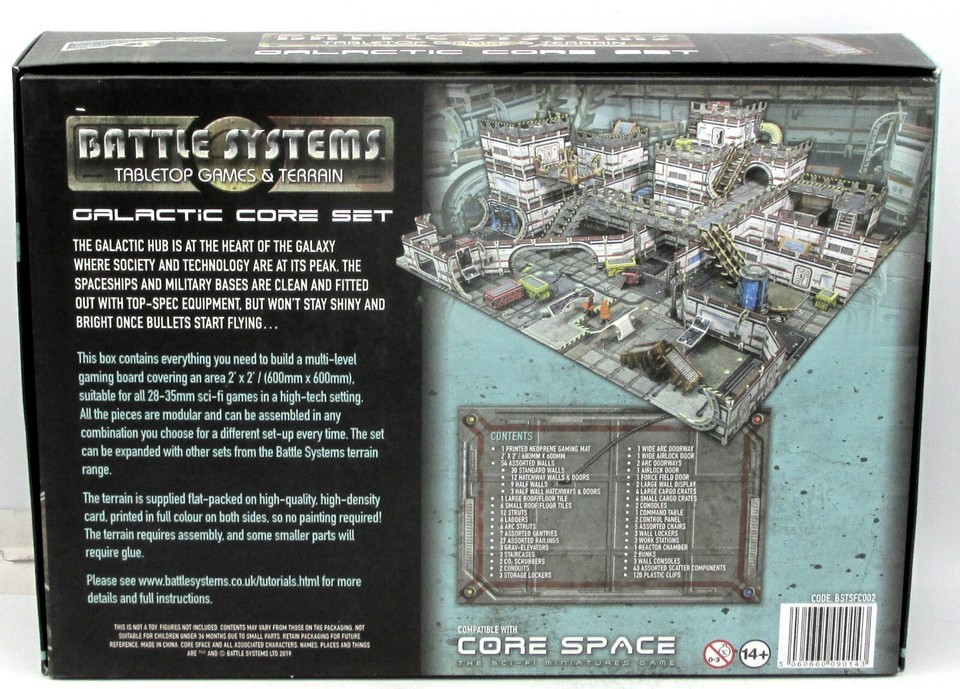 Battle Systems BSTSFC002 Galactic Core Set (Sci-Fi Terrain) Core Space ...