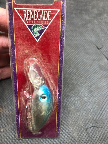 Renegade Pro Series Crank Bait Laser Stealth Shad 3" Dive Crankbait ...