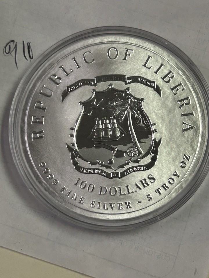 2024 - 5 oz Napoleon Silver Coin .9999 Fine Silver - Commander Series ...