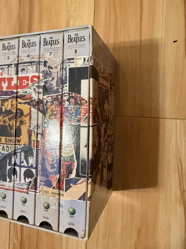 The Beatles Anthology (VHS, 1996, 8-Tape Set) 53939552331| eBay