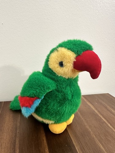 Vintage Kelly Toy Parrot Plush Stuffed Animal | eBay