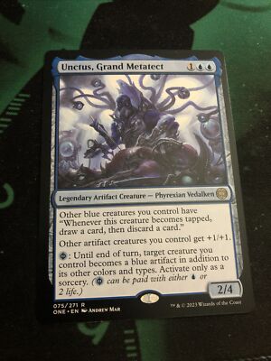 MTG Unctus, Grand Metatect Phyrexia: All Will Be One 075/271 Regular ...