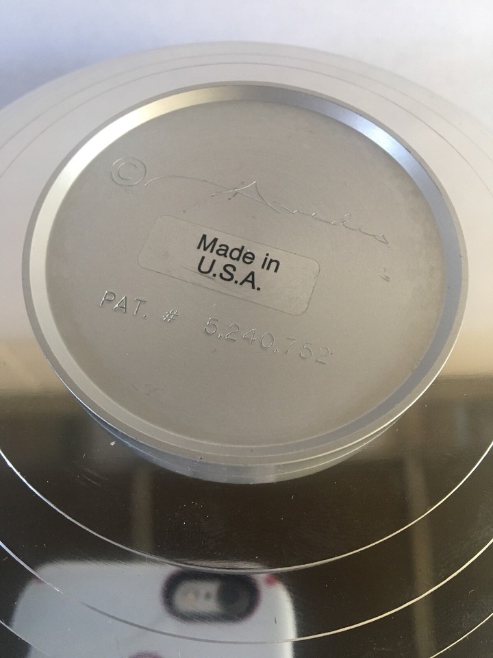 Avedis Baghsarian Saturn Satellite Vase Anodized Aluminum Disks ...