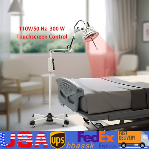 300W IR Infrared Heat Therapy Light Therapeutic Lamp Floor Stand TDP ...