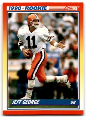 1990 Score Jeff George Rookie Indianapolis Colts #634 | eBay