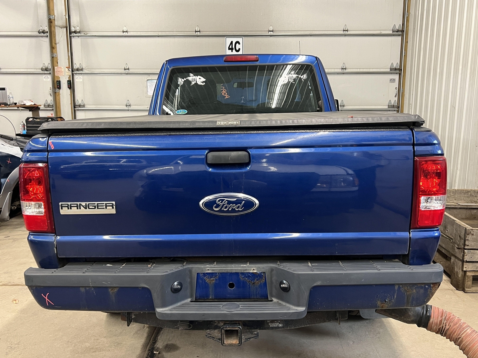 93-11 FORD RANGER REAR HATCH TRUNK DECKLID LIFT GATE VISTA BLUE PAINT ...