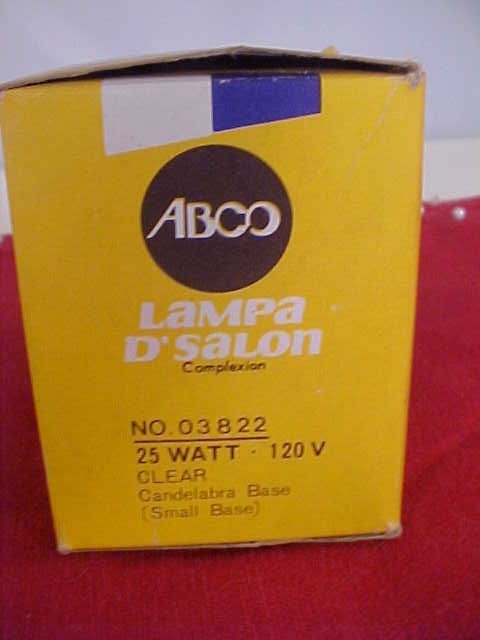 25 ABCO LAMPA Outside White Light Bulb Candelabra Small Base 10 Watt ...