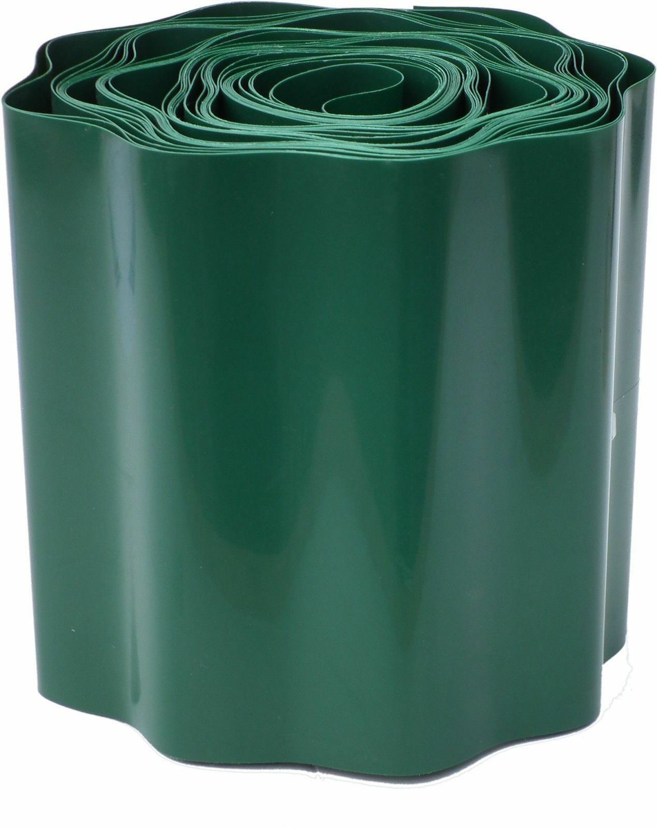 Log Roll Garden Edging Plastic EasyFlex 100 Ft Black Plastic Landscape