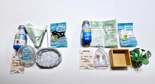 Miniverse Nature Lot- 2 Sets * American Tree Frog and KOI Fish No. 1 | eBay