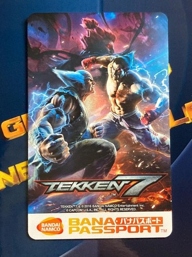 Tekken 7Fr World Championship Limited Edition Bana Passport Card | eBay