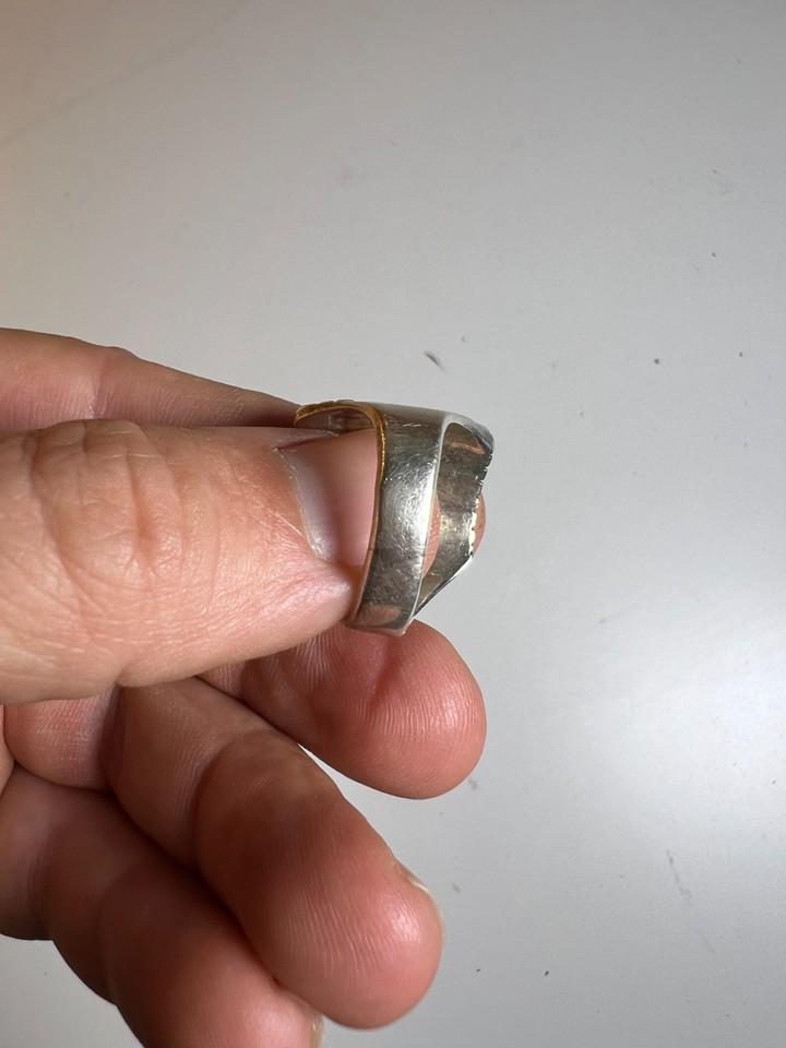 STRANGER THINGS 5: Dustin’s Black Onyx Ring Vintage Sterling Silver ...